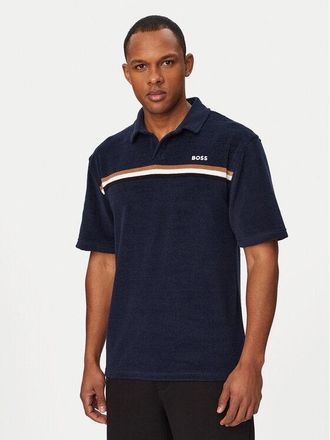 HUGO BOSS Poloshirt Iconic 50561186 Dunkelblau Regular Fit