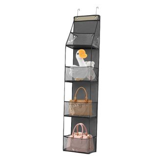 Generic T&uuml;r Storage Organizer - Speisekammer Organizer, Wandlagerregale Mit Gro&szlig;en Taschen Hinter Der T&uuml;r | Durchsichtige Fensteraufbewahrungstasche F&uuml;r Schla