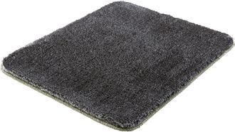 Kleine Wolke Badteppich Ricco mit 50 x 60 cm in Schiefer aus 100% Polyester