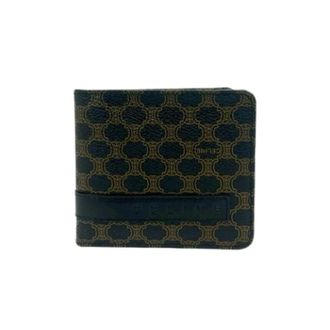 Celine Portefeuille bi-pli vintage Pre-owned - Femme - Pre-owned - Noir - Taille: ONE Size