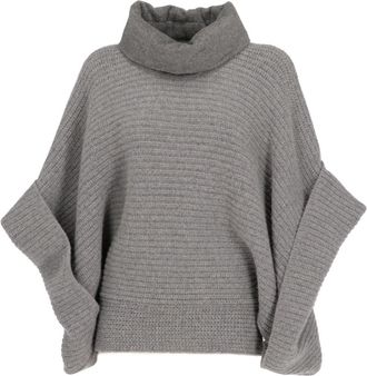 Gianfranco Ferre pull à col roulé (années 1990) - Gris