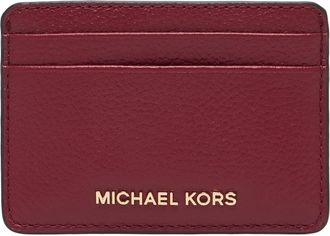Michael Kors Kreditkartenetui MICHAEL Michael Kors 32F7GF6D0L Dunkelrot