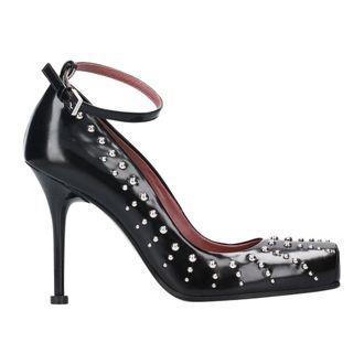 Premiata Maril Leder Pumps mit Nieten - - Shoes - Damen - Schwarzk - 37 EU