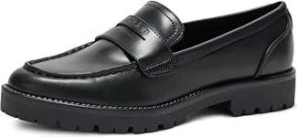 Calvin Klein Womens Frenza Loafer, Black 001, 7.5