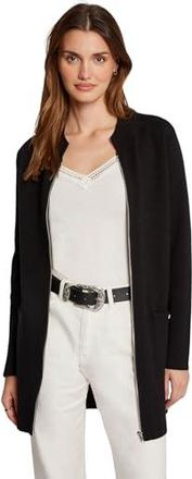 Morgan 242-MDICTEE Cardigan, Noir, XS Femme