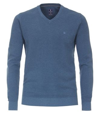 Redmond Pullover Uni 121 blau 4XL