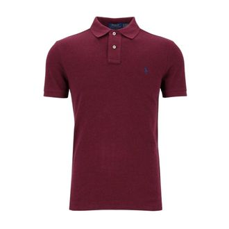 Polo Ralph Lauren Le polo embl&eacute;matique Custom - Homme - Tops - Rouge - Taille: L
