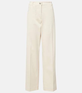 Moncler Pantalon droit en coton