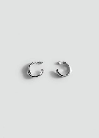 Mango Cr&eacute;oles entrelac&eacute;es argent - Femme - Taille unique - MANGO