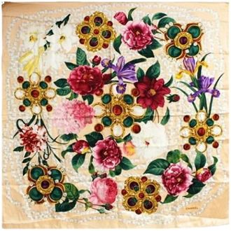 Chanel Pre-owned Vintage Scarf - Femme - Pre-owned - Multicolore - Taille: ONE Size