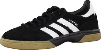 adidas HB Spezial Herren Handballschuhe, Schwarz (Black 1/Running White/Black 1), 42 EU
