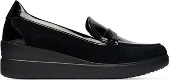 Geox Mokassins D Stardust D6630A 022HH C9999 Schwarz