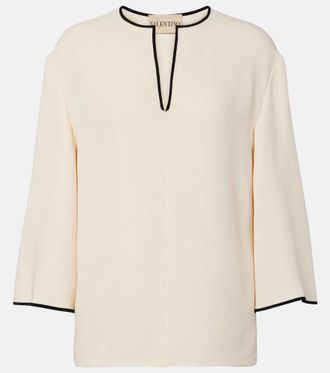 Valentino Top aus Cady Couture