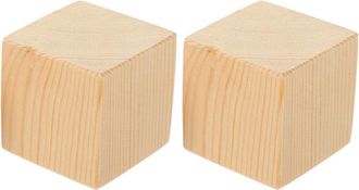 Pretyzoom IMIKEYA Schwerlast Holz M&ouml;belf&uuml;&szlig;e 6cm 2 St&uuml;ck Bett und Sofaf&uuml;&szlig;e rutschfeste Betterh&ouml;hung f&uuml;r Tisch Schrank und Couch