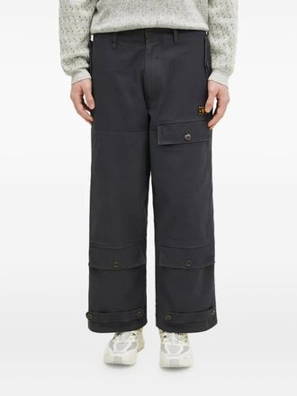 Human Made pantalon à poches cargo - Gris