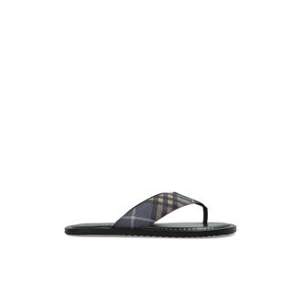 Burberry Homme, Chaussures, Noir, Taille: 43 1/2 EU Pavilion Slides