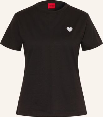 HUGO BOSS Hugo T-Shirt Damacia schwarz