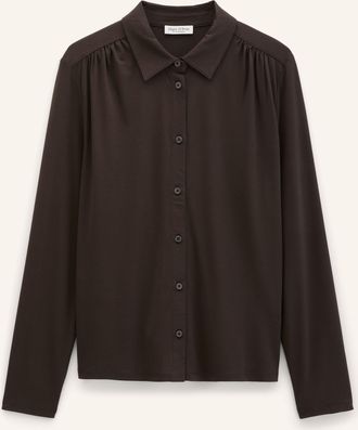 Marc O'Polo Marc Opolo Jerseybluse braun