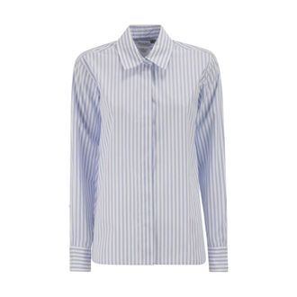Max Mara Femme, Blouses et Chemises, Blanc, Taille: 40 FR Chemises