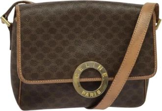 Celine Pre-owned Cuir sacs-celine - Femme - Pre-owned - Brun - Taille: ONE Size
