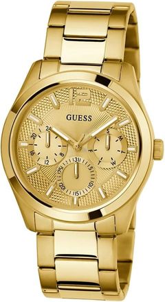 Guess Atlas Gold Chronograph Herrenuhr - - Accessories - Herren - Gelb - ONE SIZE