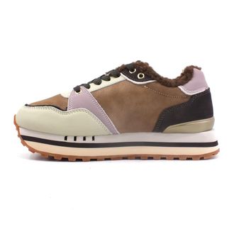 Blauer Sneakers - - Shoes - Damen - Braun - 37 EU