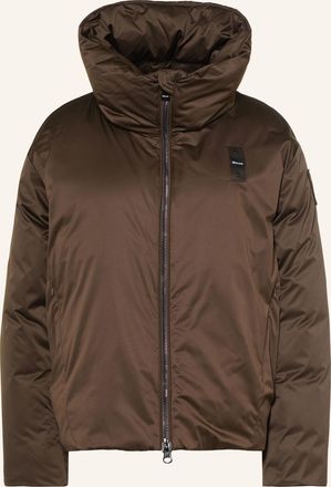 Blauer Daunenjacke Mellen braun