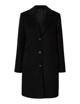 Selected Slfsasja Lano Coat Noos, Noir, 36