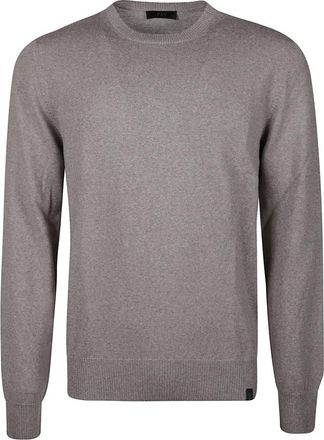 Fay Homme, Pulls, Gris, Taille: XL Pull ras du cou