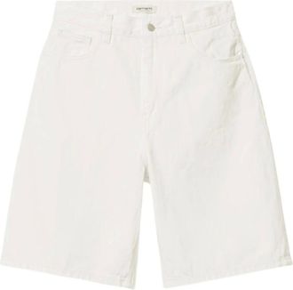 Carhartt Work in Progress Femme, Shorts, Blanc, Taille: 36 FR Denim Shorts
