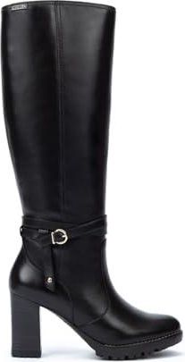 Pikolinos Bottes en Cuir Connelly pour Femme Color Black