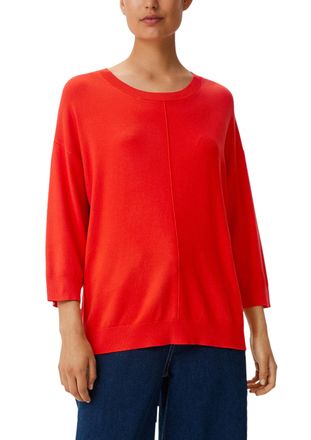 Comma Damen 2136122 Pullover, 2509 orange, 36