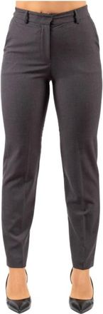 Hanita Femme, Pantalons, Gris, Taille: 38 FR Pantalone