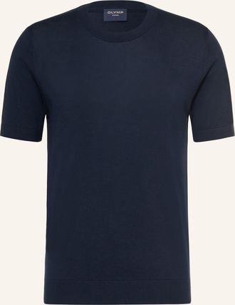 Olymp Strickshirt blau