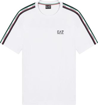Emporio Armani Jersey T-Shirt - - Tops - Herren - Wei&szlig; - XS
