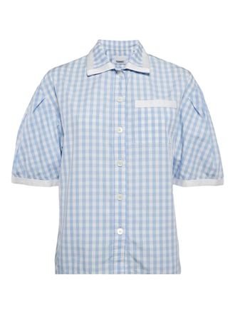 Burberry chemise à carreaux - Bleu