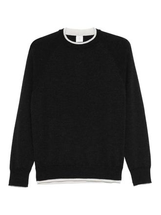 Eleventy Pull Col Rond - Gris