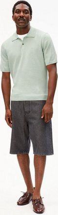 Armedangels Poloshirt KNIT POLO Strick-Polo aus 100% Bio-Baumwolle Slim Fit
