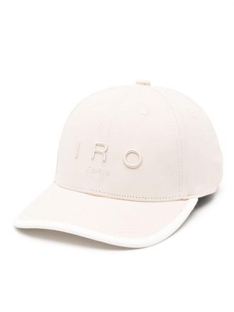Iro casquette en coton &agrave; logo brod&eacute; - Tons neutres