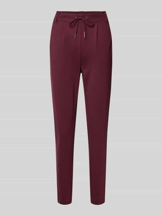 Only Regular Fit Trackpants aus Viskose-Mix Modell POPTRASH