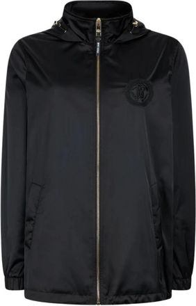 Roberto Cavalli Femme, Vestes, Noir, Taille: 36 FR Veste à capuche