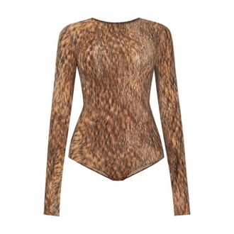 Maison Margiela Body - Femme - Tops - Brun - Taille: 42 FR