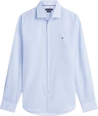 Tommy Hilfiger Chemise droite en coton m&eacute;lang&eacute;