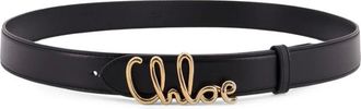 Chloé Femme, Accessoires, Noir, Taille: L Iconic Belt