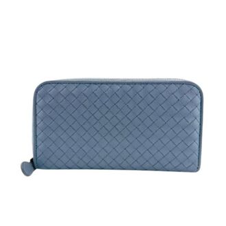 Bottega Veneta Pre-owned Intrecciato Long wallet (bi-fold) - - Pre-owned - Damen - Blau - ONE SIZE