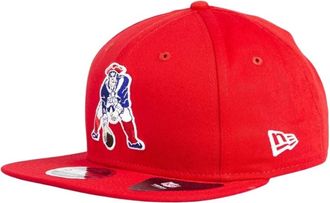 New Era Historische Rot/Blau Herren Flache Schirmm&uuml;tze - - Accessories - unisex - Rot - S/M