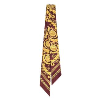 Versace Barocco Seiden-Twill-Schal - - Accessories - Damen - Mehrfarbig - ONE SIZE