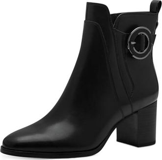 Marco Tozzi Bottines zippées pour Femme 2-25319-43 Botte Tendance, Noir, 39 EU