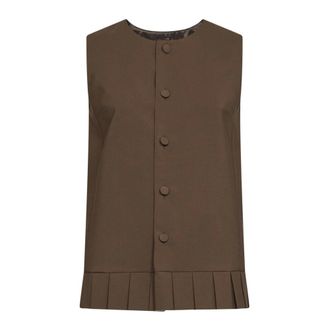 Maison Margiela Damen, Oberteile, Braun, SGr&ouml;&szlig;e
