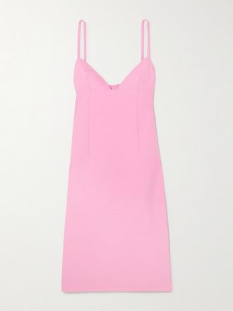 Jacquemus Camison Midikleid Aus Einer Woll-seidenmischung - Pink